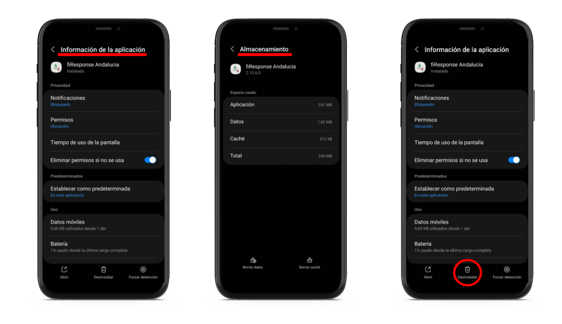Solución de problemas de instalación de Android